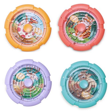 Promotional Toy Double Sided Gyroscope Maze Teemway Ts