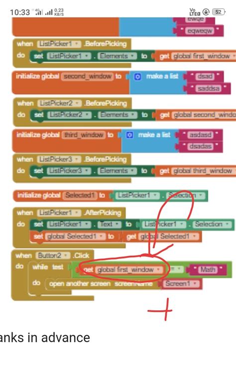 Getting Selected Value From List Picker And Assigning It A Button Mit App Inventor Help Mit