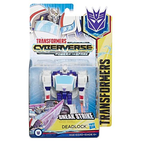 Buy Transformers Cyberverse Sneak Strike Deadlock Warrior Class Toy Collecticon Toys