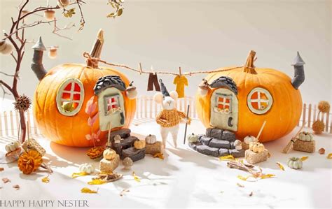 Pumpkin Fairy House Happy Happy Nester