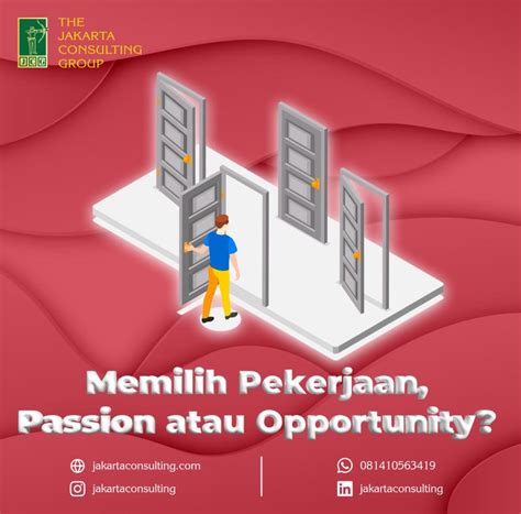 Careerchoices Passionvsopportunity The Jakarta Consulting Group