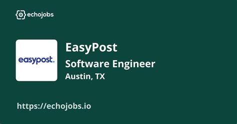 Easypost Is Hiring Software Engineer Analytics Austin Tx Redis Ruby Kafka Mysql Cassandra