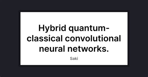 Hybrid Quantum Classical Convolutional Neural Networks