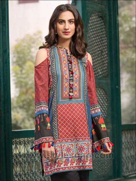 Summer Fashion Lawn Kurti Designs Trends Latest Collection 2018 2019
