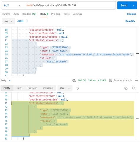 How To Add Saml Attribute Statement Via Api