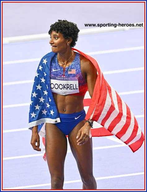 Anna Cockrell 400m Hurdles Silver Medal At 2024 Olympic Games Usa