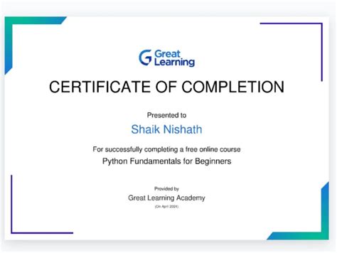 Nisha Shaik On Linkedin Successfully 😍 I Completed My Course And I Got This…