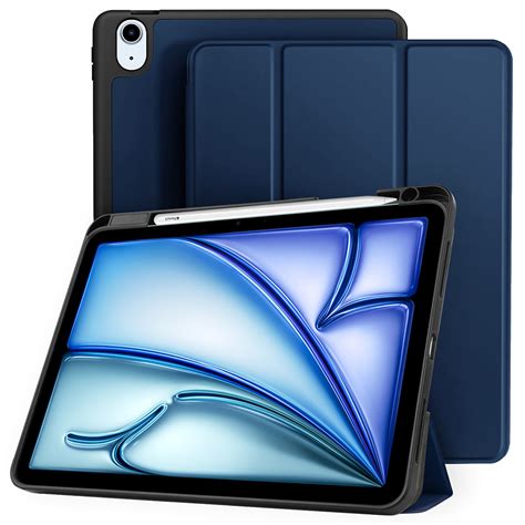 Trifold Smart Case For Apple Ipad Air 11 Inch M4 M3 M2 Blue