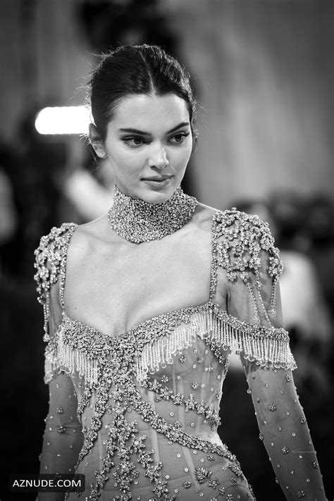 Kendall Jenner Sexy Poses In A Hot Naked Dress At The 2021 Met Gala In Nyc Aznude