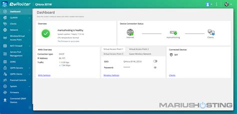 QNAP QuRouter OS Review Marius Hosting