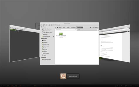 Coverflow Alttab Extension For Cinnamon Desktop Linux Mint Sudobits