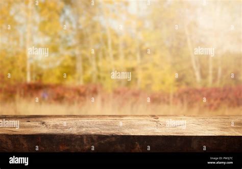 Empty Table For Display Montages Stock Photo Alamy
