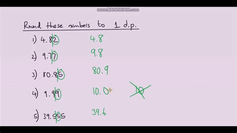 Round Decimal Places