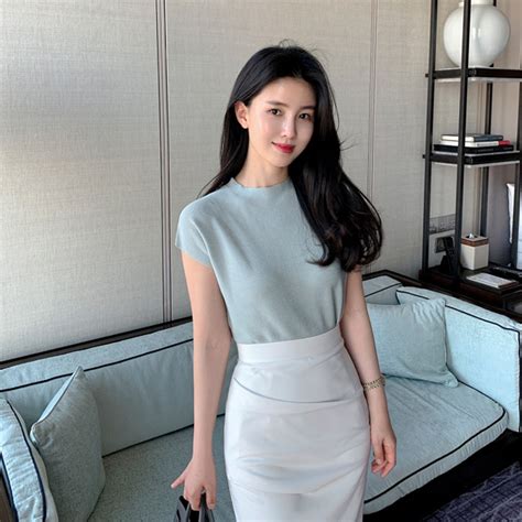 베니토 베니토특가 2만장돌파 양두 캡소매 썸머 니트