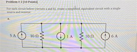 Solved For Each Circuit Below Circuits A And B Create A Chegg Com