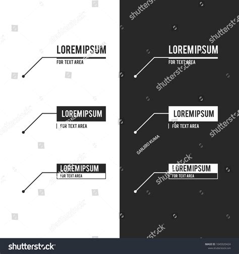 Callouts Dialogue Modern Style Illustration Stock Vector Royalty Free 1045920424 Shutterstock