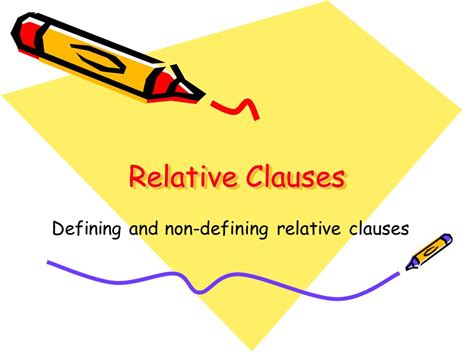 Defining Relative Clauses Who Which That Where English Online Tests