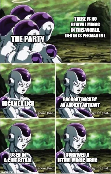 Just A Party Of Undead Trying To Survive In The World Rdndmemes
