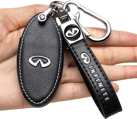 Leather Key Fob Case Cover For Infinity Key Holder