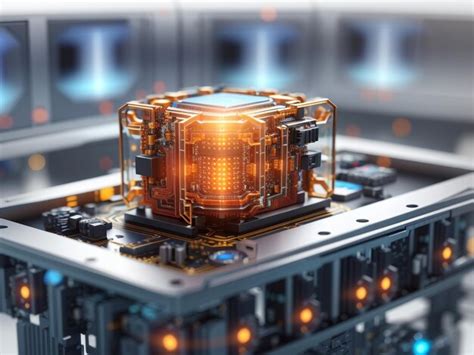 Premium Photo Quantum Horizons 3d Rendering Of A Futuristic Glowing