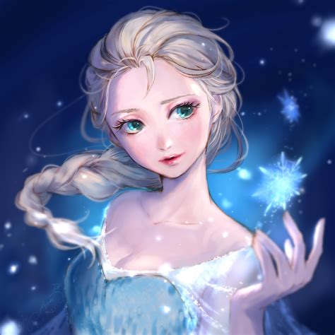 Elsa Frozen Drawn By Ao Beni Danbooru