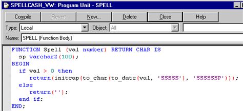 Create A Formula Column That Returns The Spelled Out Cash Amounts