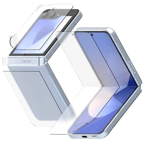 전후면 보호 Z플립 엣지 매트 보호 필름 아이몰