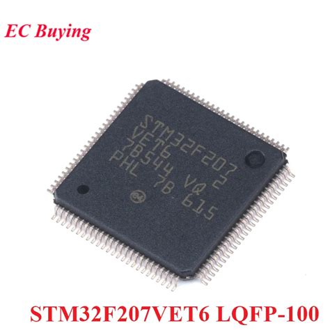 stm32f207vet6 lqfp 100 stm32 f207vet6 stm32f207 cortex m3 32 비트 마이크로