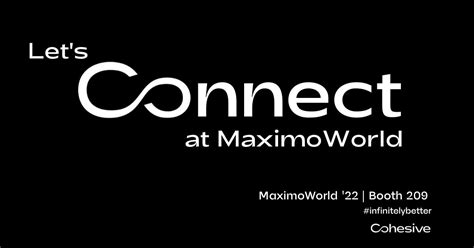 Cohesive On Linkedin Maximo Reliability Maximoworld Cohesive Infinitelybetter…