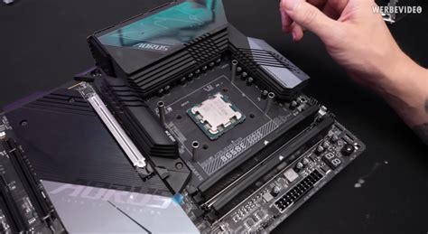 This Unique CPU Waterblock Goes For A Stealthy Approach By Hiding Tubing Behind Motherboards