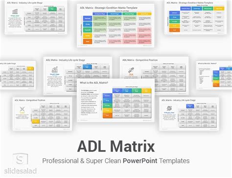 Adl Matrix Powerpoint Template Slidesalad Adl Matrix Powerpoint Template Slidesalad