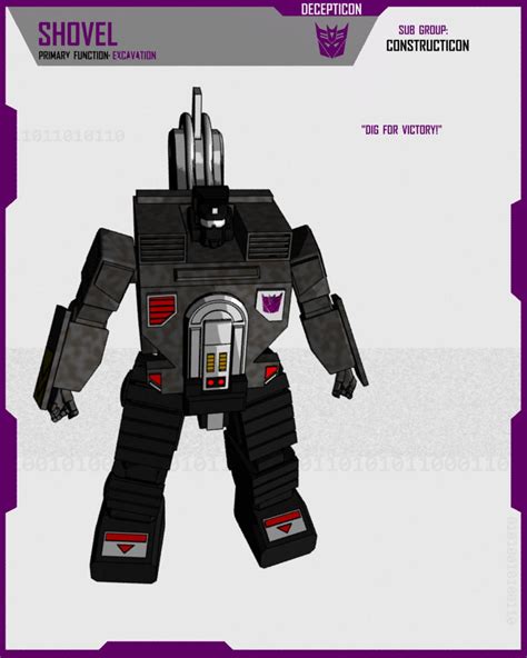 Constructicon Shovel By F For Feasant Design On Deviantart