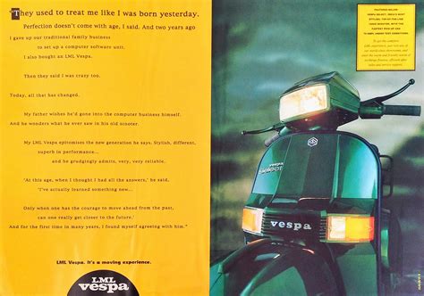 LML Vespa A Moving Experience Noshtradamus