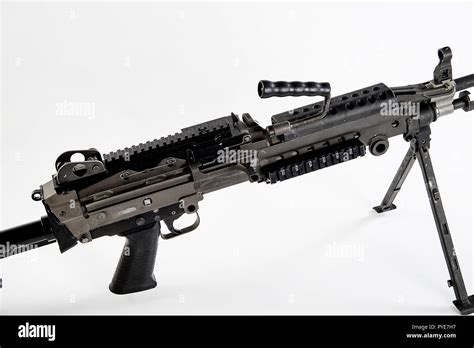 M249 Light Machine Gun Fotos Und Bildmaterial In Hoher Auflösung Alamy