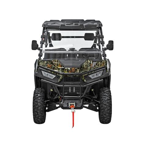 Massimo Camouflage 2 Seat Gas Utv With Canopy Tilting Cargo Bed U100560719 At