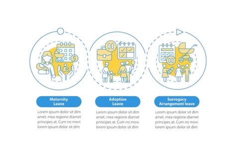 Maternity Leave Blue Brochure Template Article Kit Flyer Vector Article Kit Flyer Png And