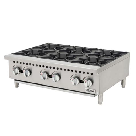 Migali Industries C Hp 6b 36 Counter Top Hot Plate 36w 6 Burners