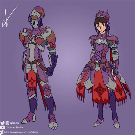 Monster Hunter Apex Rathian Armor Concept Art By Siturba On Deviantart