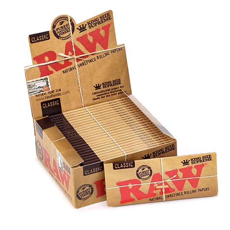 Seda Raw Supreme King Size Display Com 24´