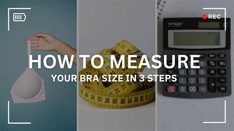 How To Measure Your Bra Size Correctly In Easy Steps Youtube