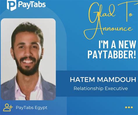 Hatem Mamdouh On Linkedin “i Am Happy To Announce That I Joined