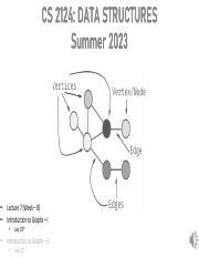 Datastructures Lecture 7 Intro To Graphs I 1 Pdf Lecture 7 Week 8 Introduction To Datastructures Lecture 7 Intro To Graphs I 1 Pdf Lecture 7 Week 8 Introduction To
