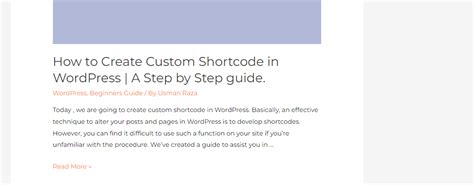 How To Customize Wordpress Excerpts It Doctorz