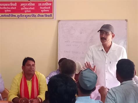 Teachers were trained about Nipun Bharat Mission and New Education Policy कपतनगज म सपनन