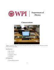 Lab Conservation Pdf Conservation Figure Overview Of The Setup For The Conservation Lab