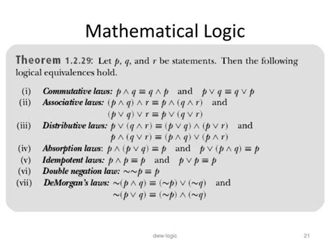 Ppt Mathematical Logic Powerpoint Presentation Id5028359
