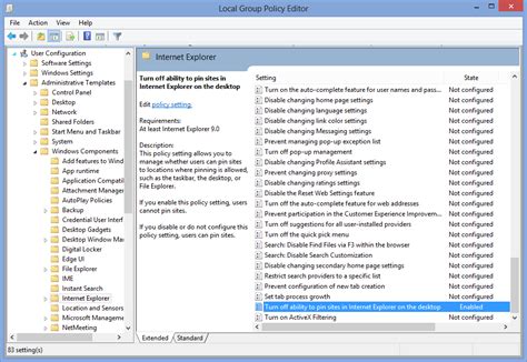Techunboxed How To Disable Website Pinning In Windows