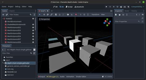Character Depth Shader Tim Klein