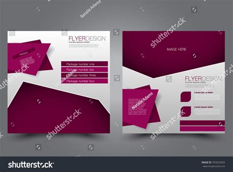 정사각형 안내판브로셔 디자인연간 보고서 포스터전단지비즈니스와 교육을 스톡 벡터로열티 프리 707023933 Shutterstock