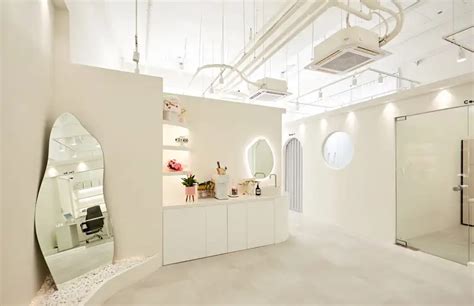화이트톤 모던한 21평 뷰티샵 And 뷰티아카데미 인테리어 인천 연수구 송도동